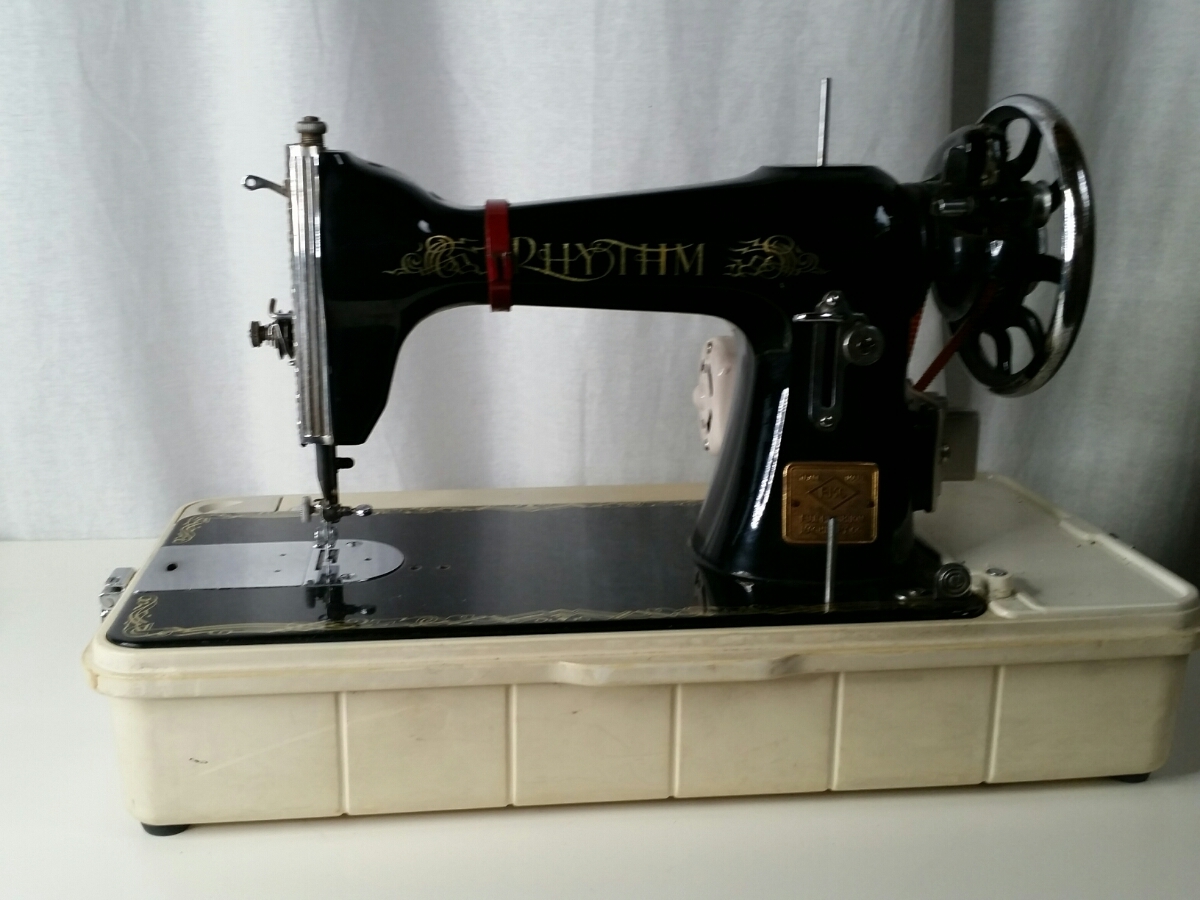 Rhythm リズム ミシン The Rhythm Sewing Machine TRADE MARK RMC FUJIPRECISION ...