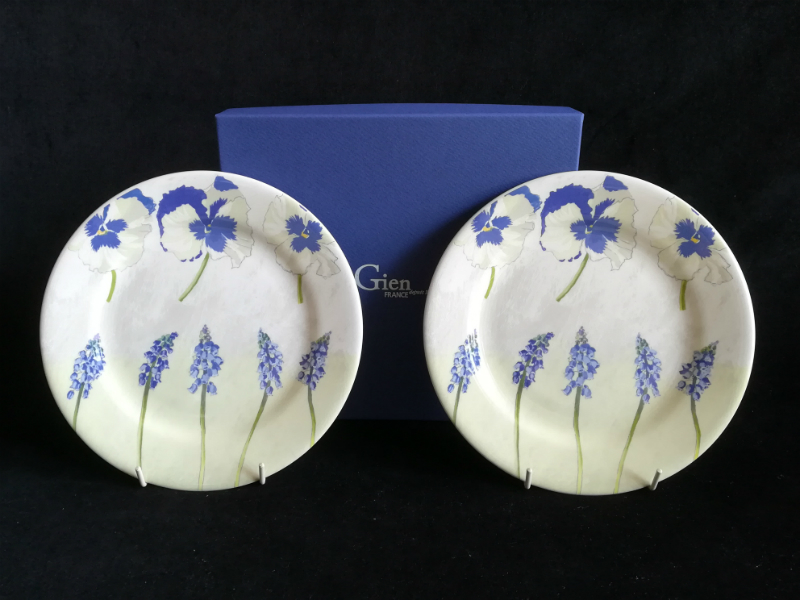 フランス陶器 GIEN ジアン ALICE アリス デザートプレート 22cm 2枚組 箱付き(ジアン)｜売買されたオークション情報 ...