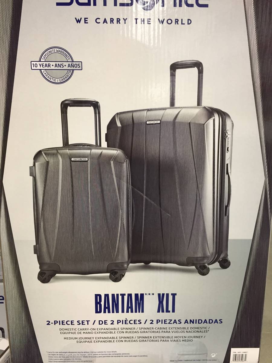 サムソナイト Samsonite BANTAM XLT スーツケース 33インチ & 26インチ 2個set TSAロック 2-piece ...