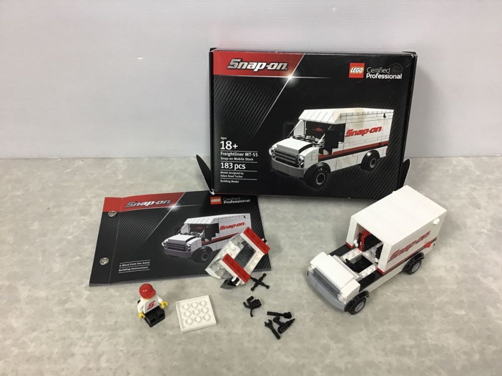 ジャンク レゴ スナップオン Snap-on Freighliner MT-55 / レゴ スナップオンバン(LEGO)｜売買された ...
