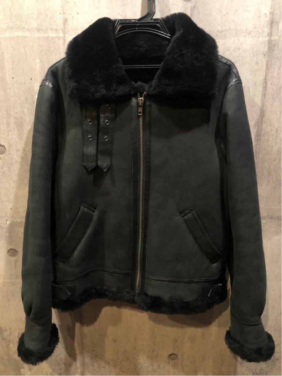 お正月企画 定価15万 同様 haruf halo rusty future ハルフ ラムレザー 羊革 TYPEB-3 sizeM 高級 ...