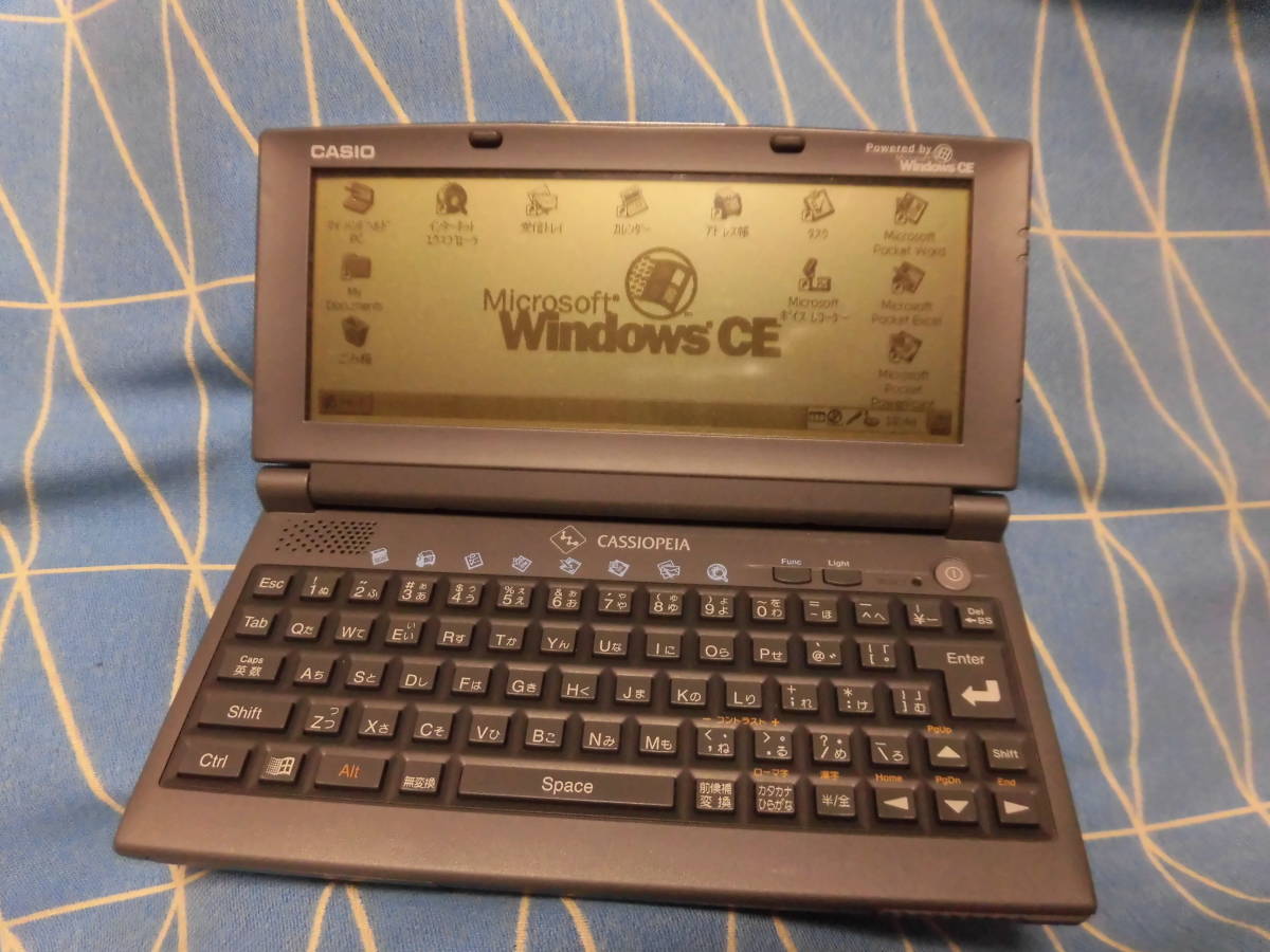 CASIO カシオ CASSIOPEIA A-60 Windows CE 単3電池2本駆動(Windows CE)｜売買されたオークション情報 ...