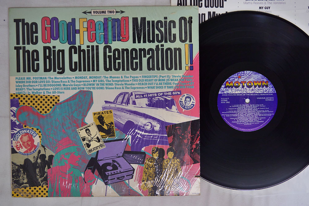 米 VA THE MARVELETTES /GOOD FEELING MUSIC OF THE BIG CHILL GENERATION ...