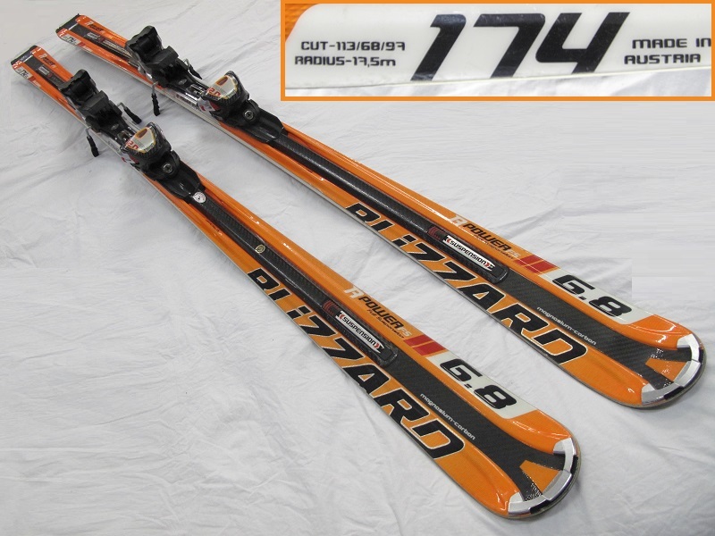 ブリザード/ Blizzard 6.8 R Power FS Full Suspension IQ 174cm + MARKER Power ...