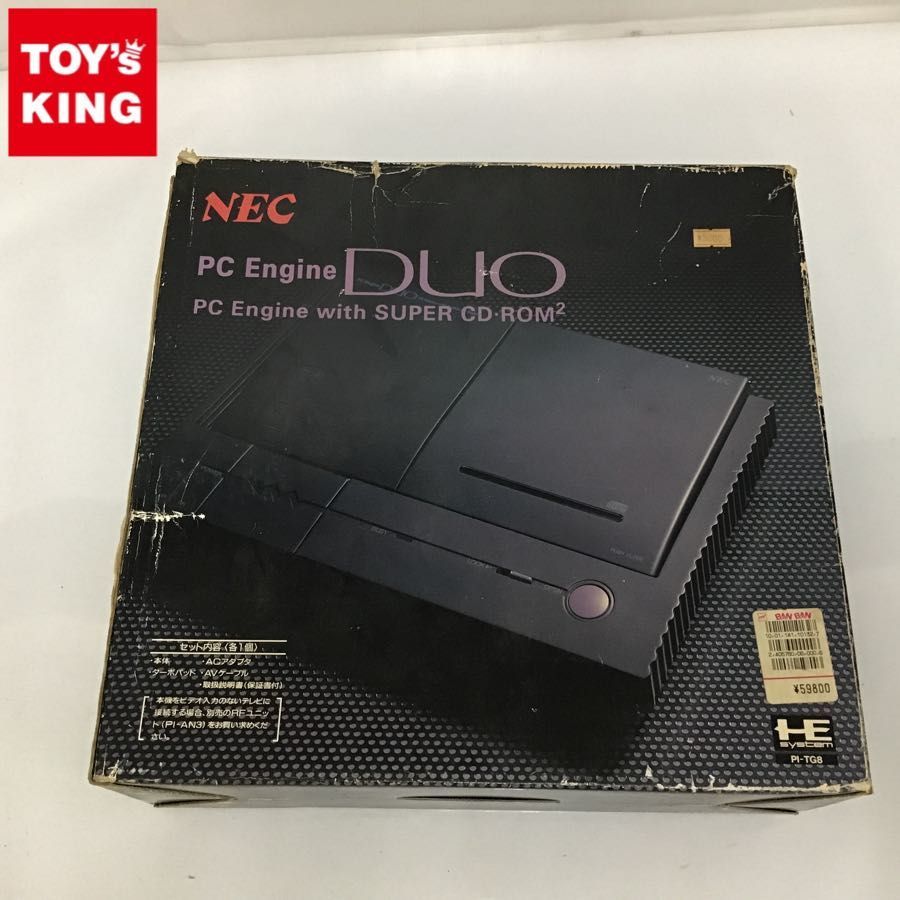 NEC PC エンジン デュオ HE SYSTEM PI-TG8 本体(本体、アクセサリー)｜売買されたオークション情報、yahooの商品情報 ...
