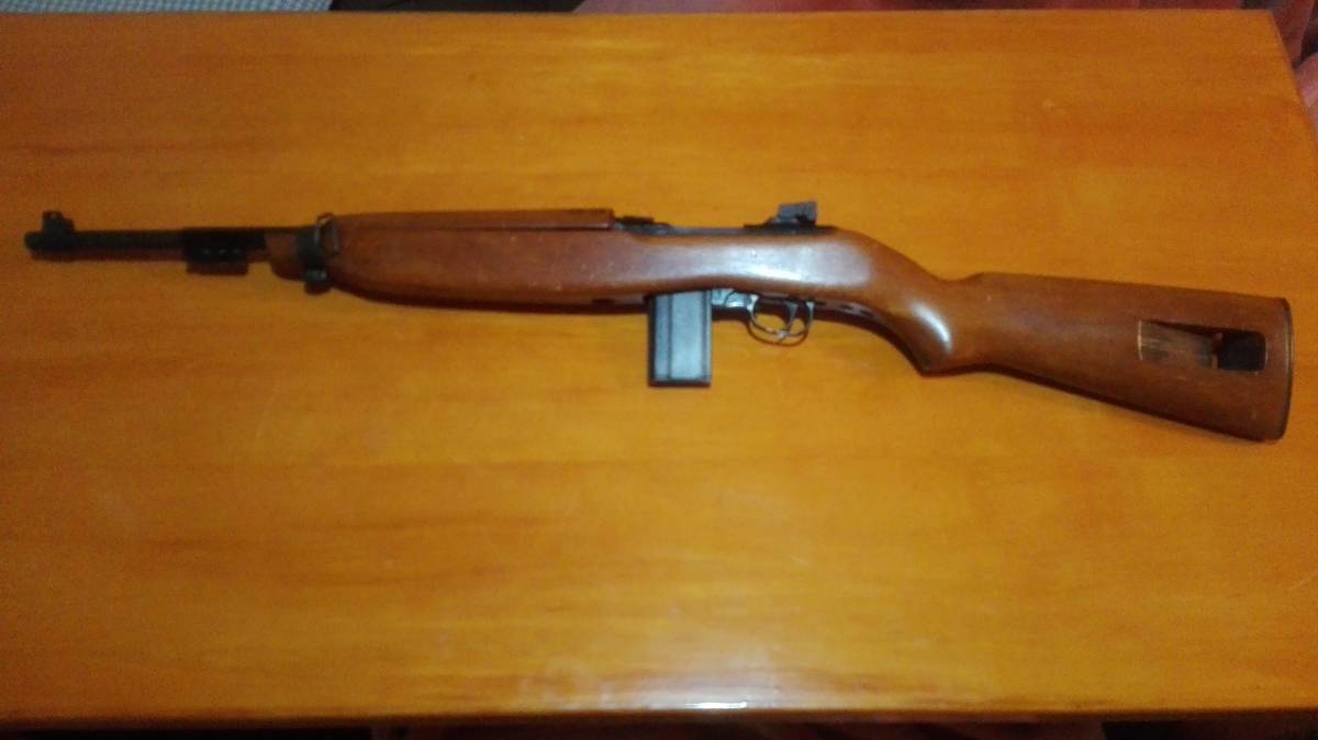 MARUSHIN U.S.CARBINE CAL.30M1 木製ストック(ガスガン)｜売買されたオークション情報、yahooの商品情報を ...