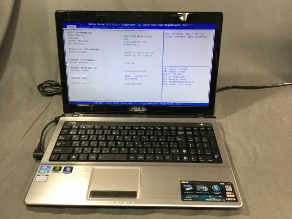 ジャンク ASUS K53SD-SXBLACK Core i5-2450M 2.5G 8G(15インチ～)｜売買されたオークション情報 ...