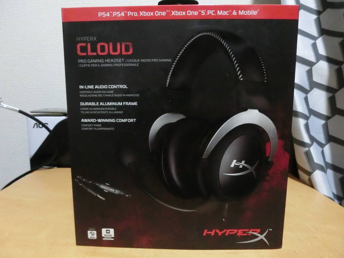 キングストン ゲーミングヘッドセット HyperX Cloud Silver HX-HSCL-SR/NA ブラック/シルバー インライン音量コントロールBox付属(ヘッドフォン)｜売買された ...