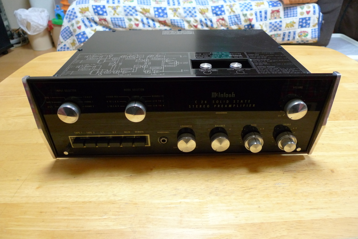 良品 Mcintosh マッキントッシュ C26 コントロールアンプ 1円(マッキントッシュ)｜売買されたオークション情報、yahooの商品情報をアーカイブ公開 - オークファン（aucfan ...