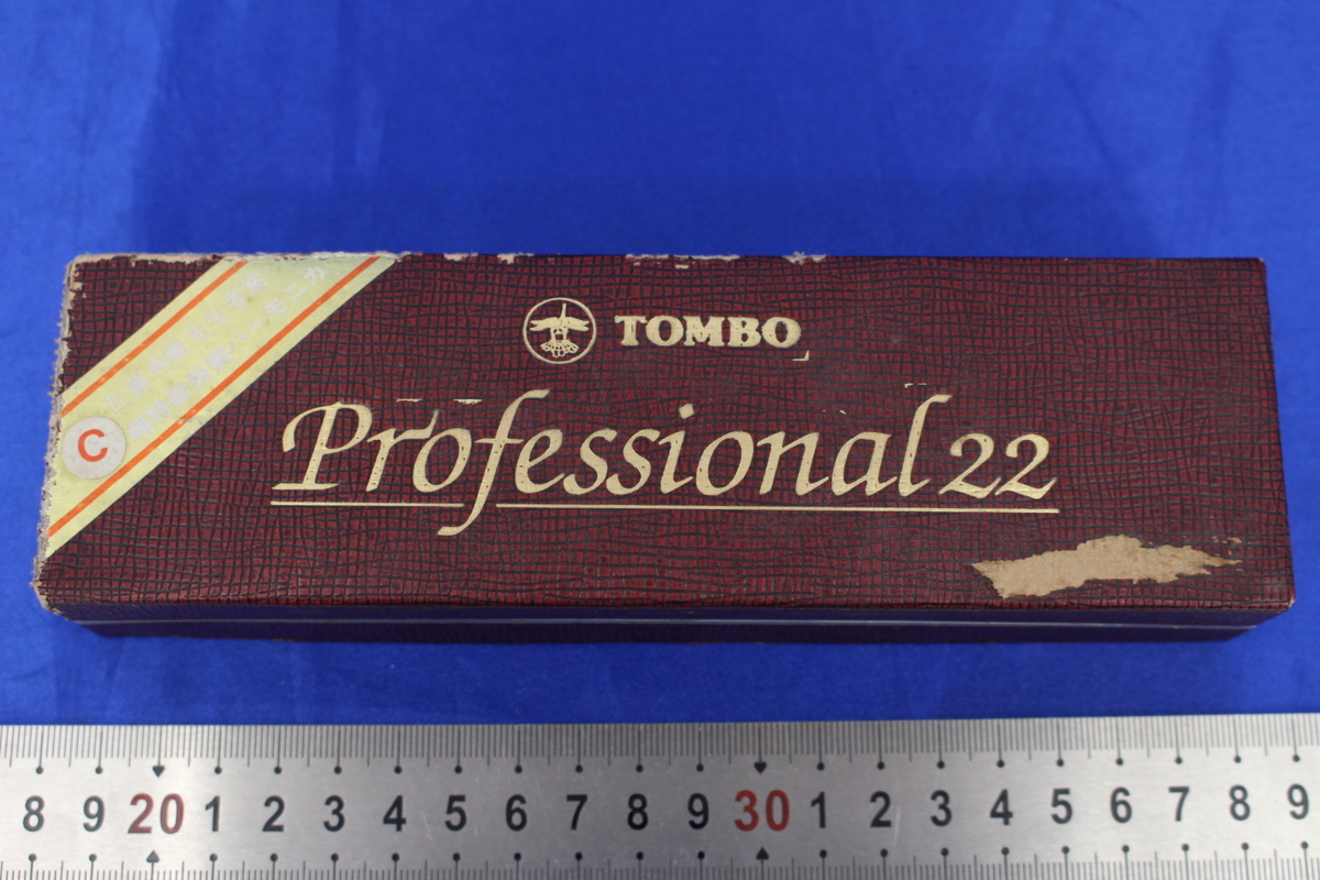 JX1830/TOMBO トンボ 複音ハーモニカ 1722 22穴 プロフェショナル22 Em 訳あり(ハーモニカ、ブルースハープ)｜売買され ...