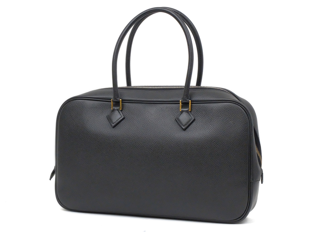 HERMESエルメス プリュム28 ヴォーエプソン ブラック ハンドバッグ K刻(プリュム)｜売買されたオークション情報、yahooの商品情報をアーカイブ公開 - オークファン（aucfan.com）