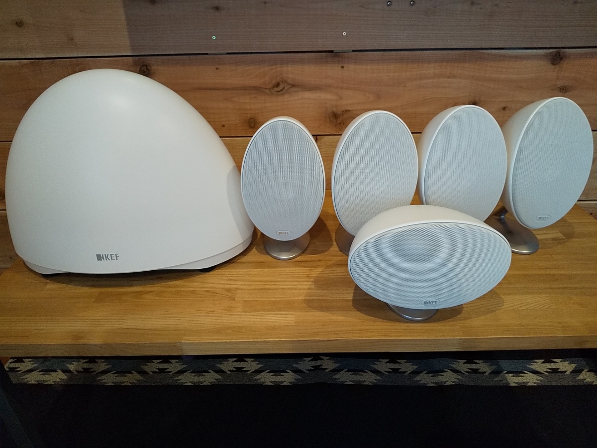 KEF E305 シアタースピーカー 5.1ch 同軸コアキシャルタイプ(サラウンドセット)｜売買されたオークション情報、yahooの商品情報をアーカイブ公開 - オークファン（aucfan.com）