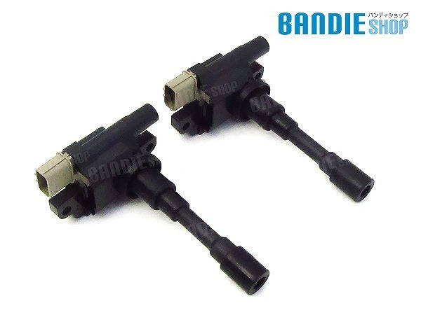 スズキ JB43W ジムニーシエラ 点火コイル ダイレクトイグニッションコイル 2本 33400-65G00 33400-65G01 ...