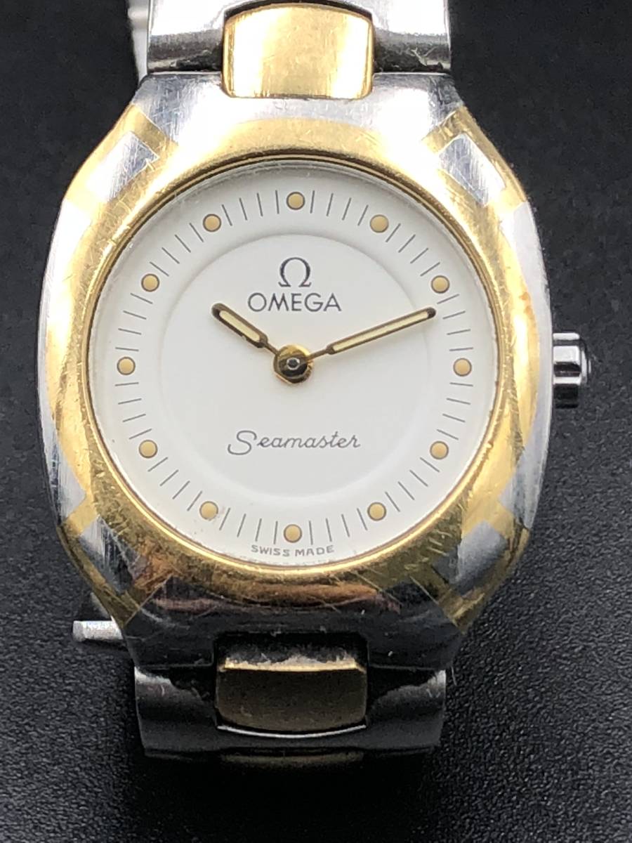 腕時計 OMEGA オメガ Seamaster シーマスター 1455 レディースクォーツ ジャンク mf227(シーマスター)｜売買された ...