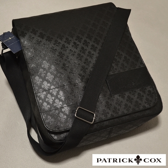 パトリックコックス PATRICK COX 斜め掛け ショルダー バッグ 黒 ブラック A4サイズ対応(パトリックコックス)｜売買されたオークション情報、yahooの商品情報をアーカイブ公開 ...