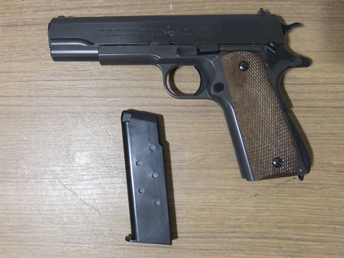 D2b壱 品 エアガン 東京マルイ COLT M1911A1 GOVERNMENT コルト ガバメント(エアガン)｜売買されたオークション情報、yahooの商品情報をアーカイブ公開 ...