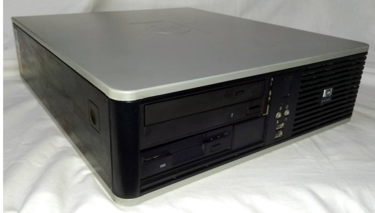 HP Compaq dc5800 SFF / 中古デスクトップ本体 / Core 2 Duo E8400@3.00GHz / メモリ6GB ...