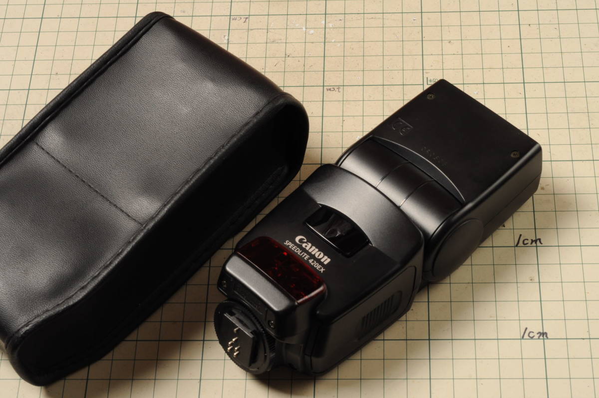 #T14 廃業写真館備品 Canon キャノン ストロボ 420EX デジタルカメラOK 発光(キヤノン用)｜売買されたオークション情報 ...