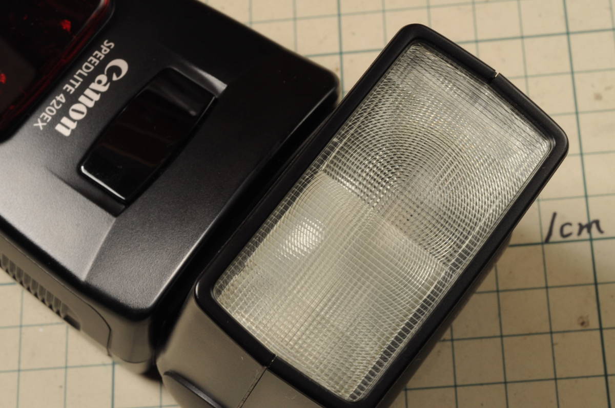 #T14 廃業写真館備品 Canon キャノン ストロボ 420EX デジタルカメラOK 発光(キヤノン用)｜売買されたオークション情報 ...