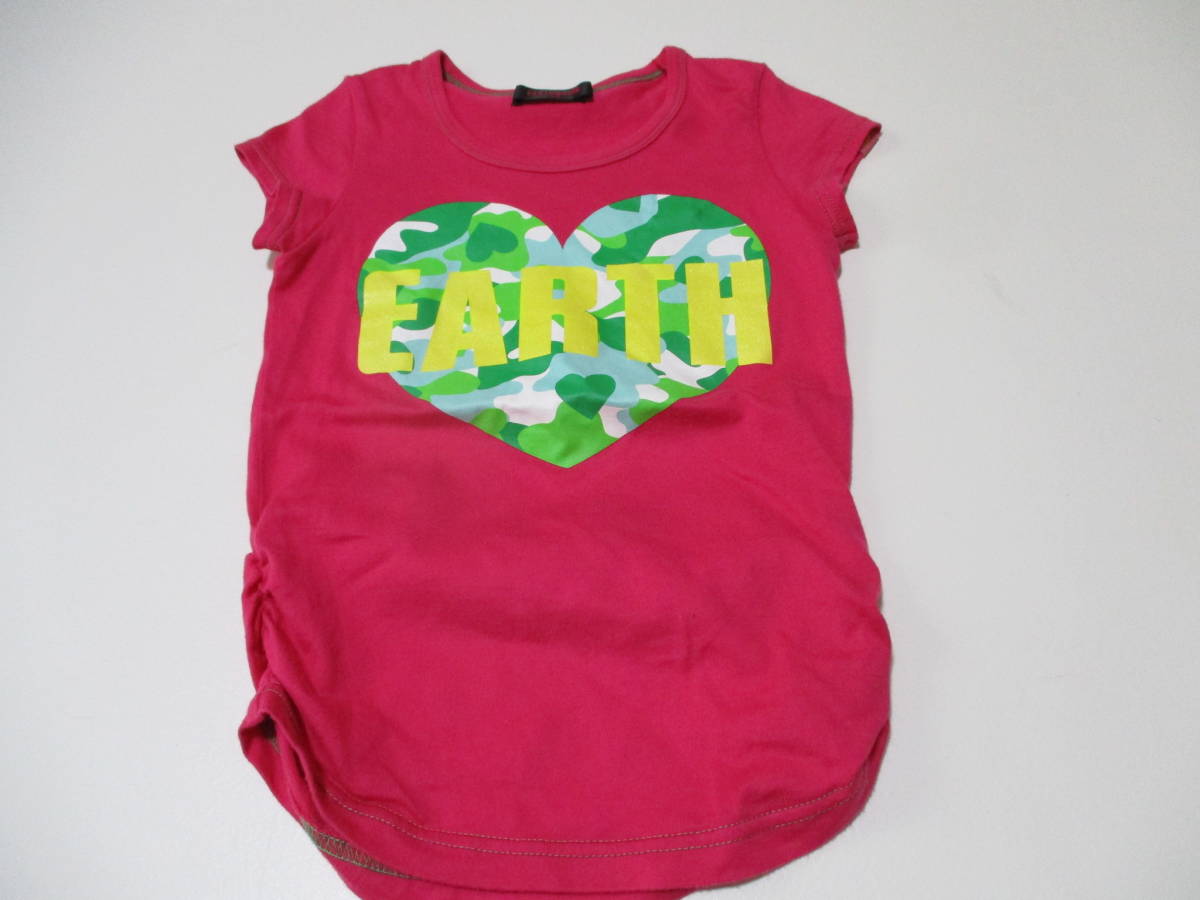 EARTHMAGICアースマジック トップス 半袖Tシャツ 120㎝ 女の子(その他)｜売買されたオークション情報、yahooの商品情報をアーカイブ公開 - オークファン（aucfan.com）