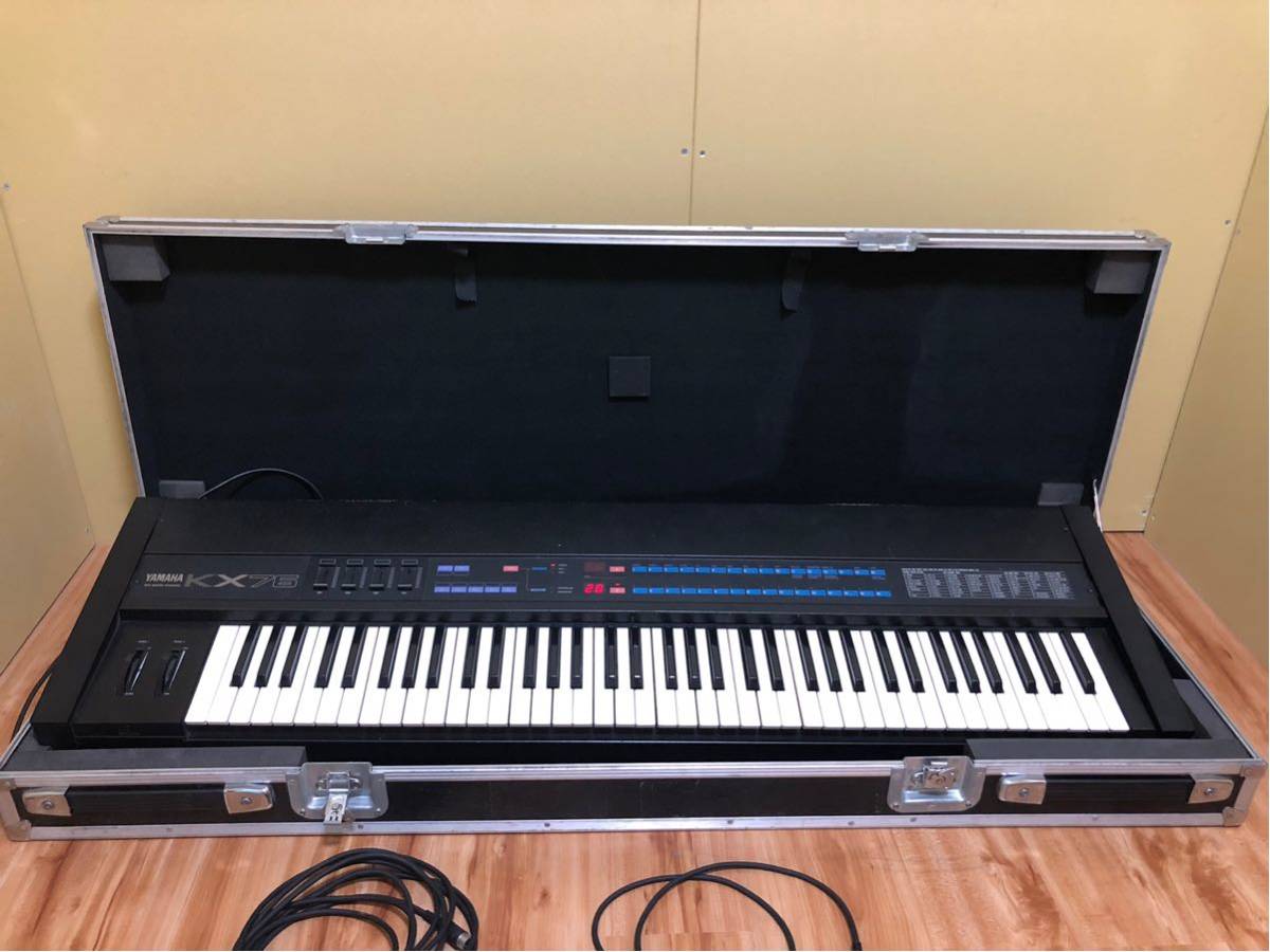 ヤマハ KX76 MIDIキーボード 動作未確認 ハードキャリーケース付き(ヤマハ)｜売買されたオークション情報、yahooの商品情報を ...