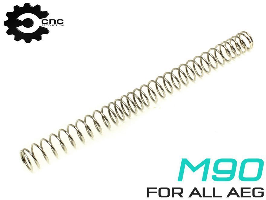 CNC Production M90 AEG メインスプリング 不等ピッチ スタンダード電動ガン用 スチール メインSP バネ鳴り軽減 東京マルイ G&G ICS(電動ガン)｜売買された ...