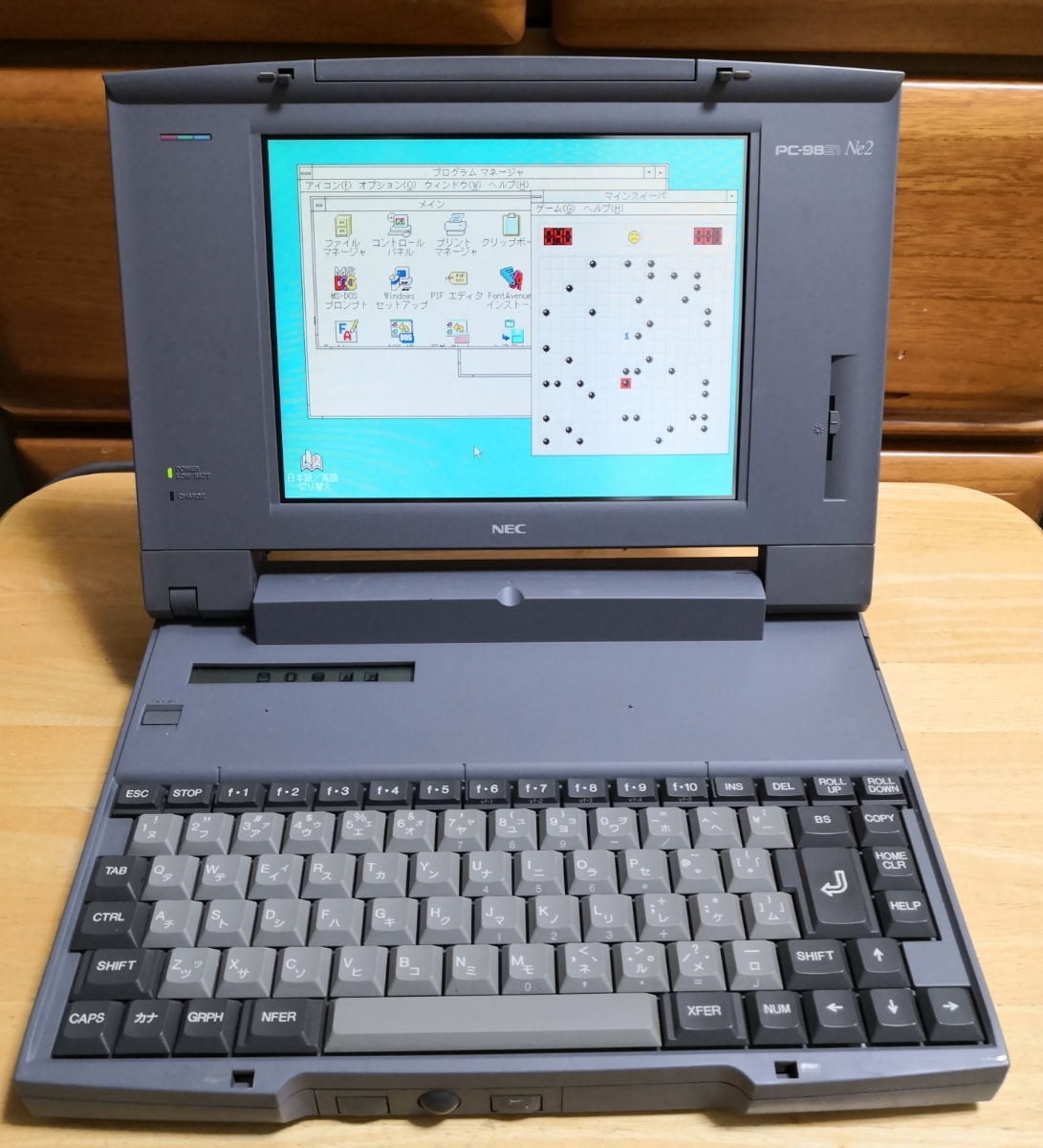 PC-9821Ne2 640x480ドット液晶 HDD4.3GB メモリ増設(ノートブック)｜売買されたオークション情報、yahooの商品情報 ...