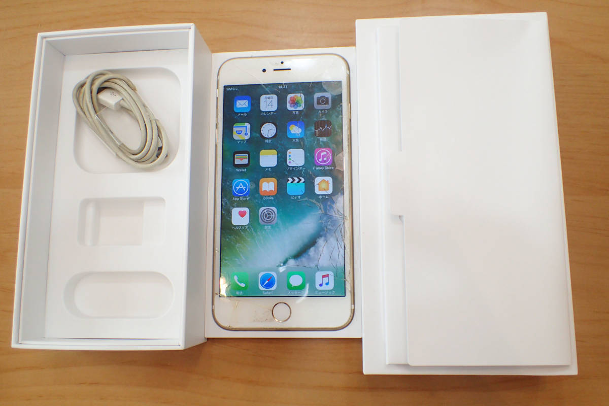 初期化済み softbank iPhone6plus MGAK2J/A 64GB ゴールド 判定 33(iPhone 6 Plus)｜売買されたオークション情報、yahooの商品情報を ...
