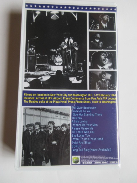 THE BEATLES ⑤ CONQUER AMERICA ビデオ レア(ロック、ポップス一般)｜売買されたオークション情報、yahooの商品 ...
