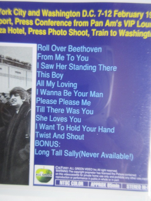 THE BEATLES ⑤ CONQUER AMERICA ビデオ レア(ロック、ポップス一般)｜売買されたオークション情報、yahooの商品 ...