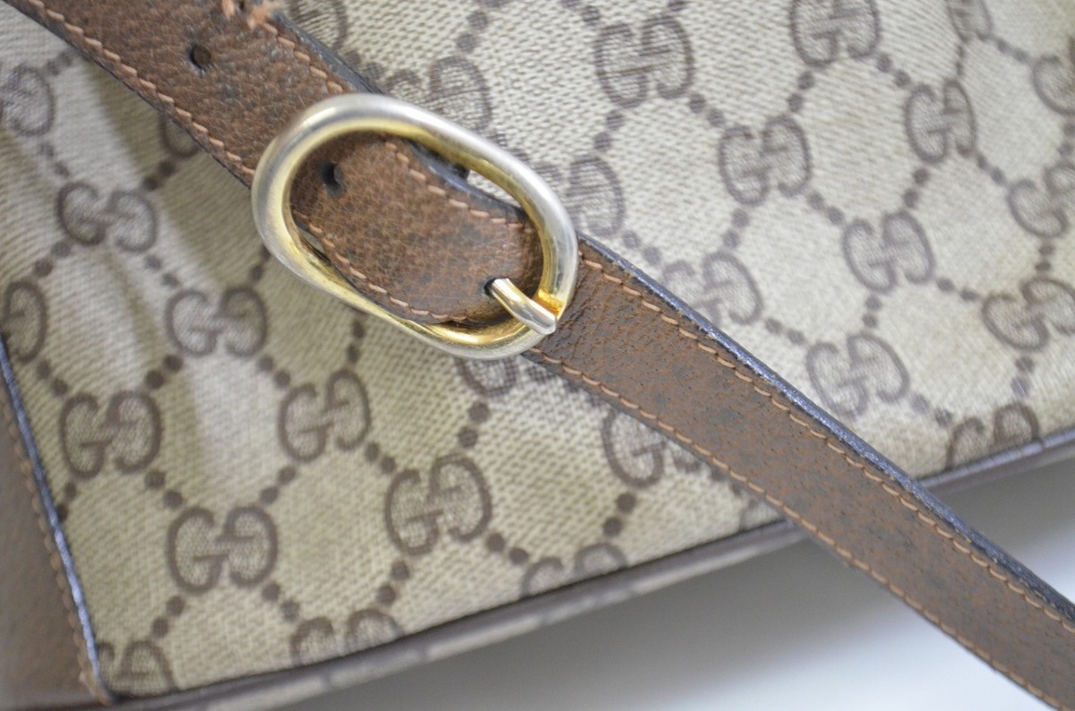 キングラム fui GUCCI グッチ オールドグッチ 41.02.085 ワンショルダーバッグ 巾着 GG柄(オールドグッチ)｜売買されたオークション情報、yahooの商品情報をアーカイブ ...