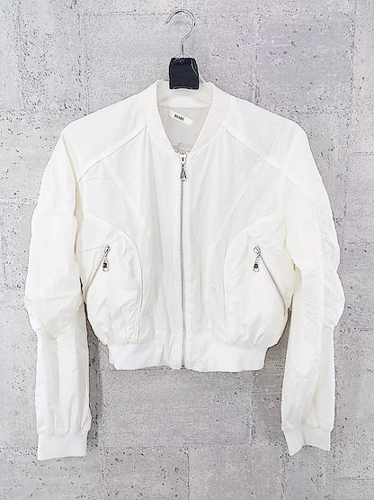 snidel スナイデル ジップアップ 長袖 ジャケット F オフホワイト 1000027851813(ジャケット、上着)｜売買されたオークション情報、yahooの商品情報をアーカイブ公開 ...