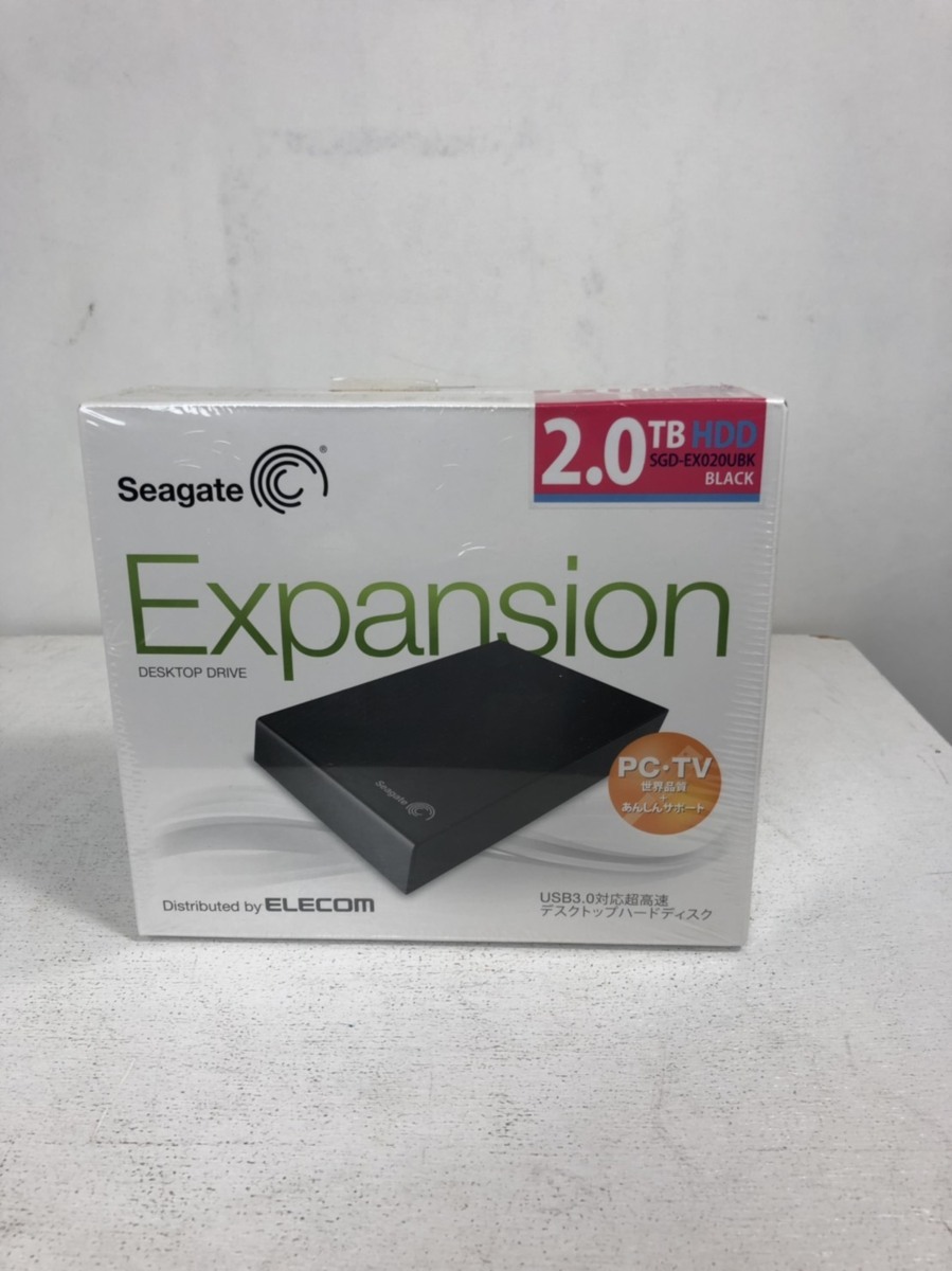 品 外付けHD 2TB テラバイト SGD-EX020UBK Expansion seagate Elecom 96-190626-MK-01-MIN(2TB～)｜売買されたオークション情報 ...