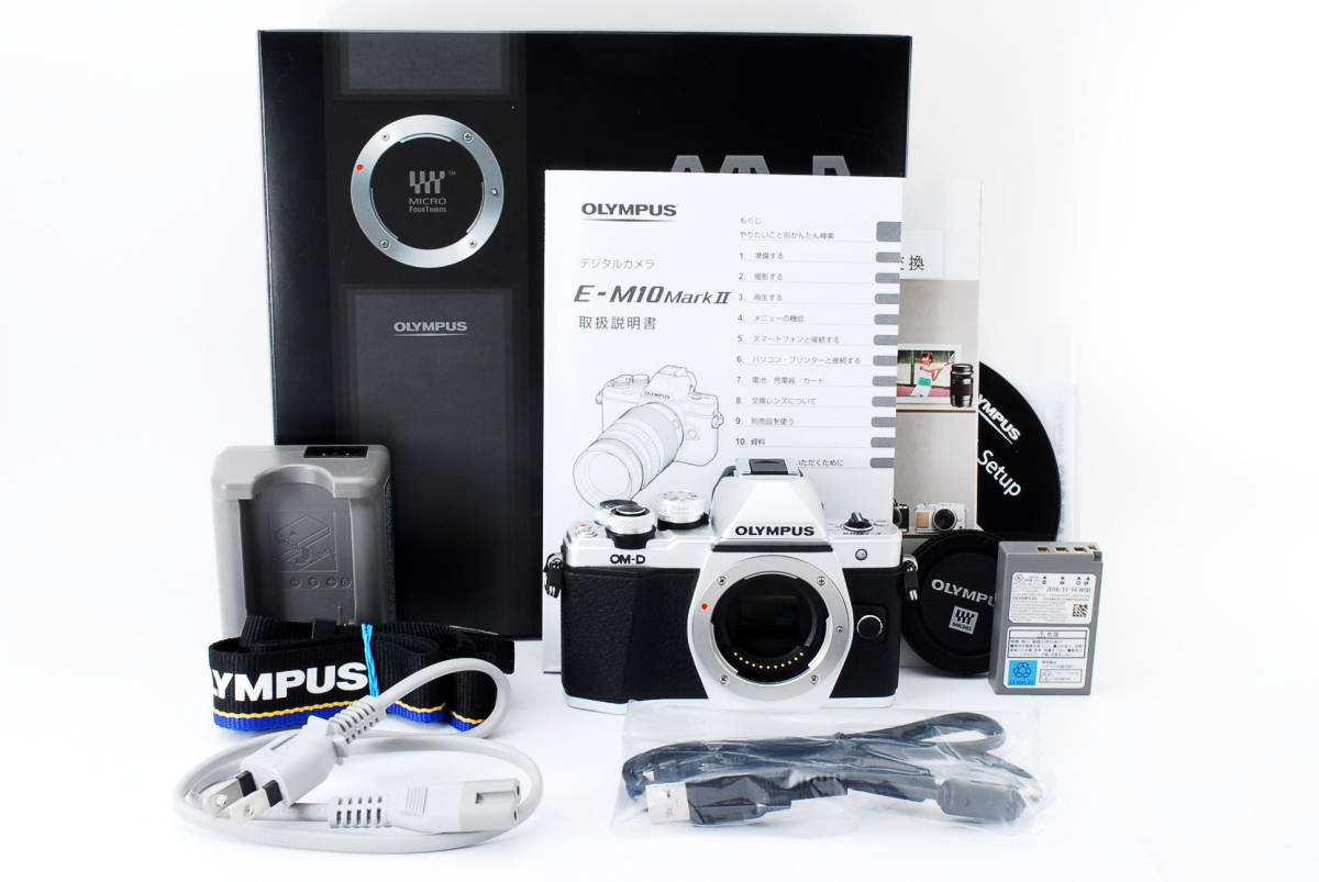 ショット数781 超 オリンパス OLYMPUS OM-D E-M10 Mark II シルバー ボディ - 3983(オリンパス)｜売買されたオークション情報、yahooの商品情報を ...