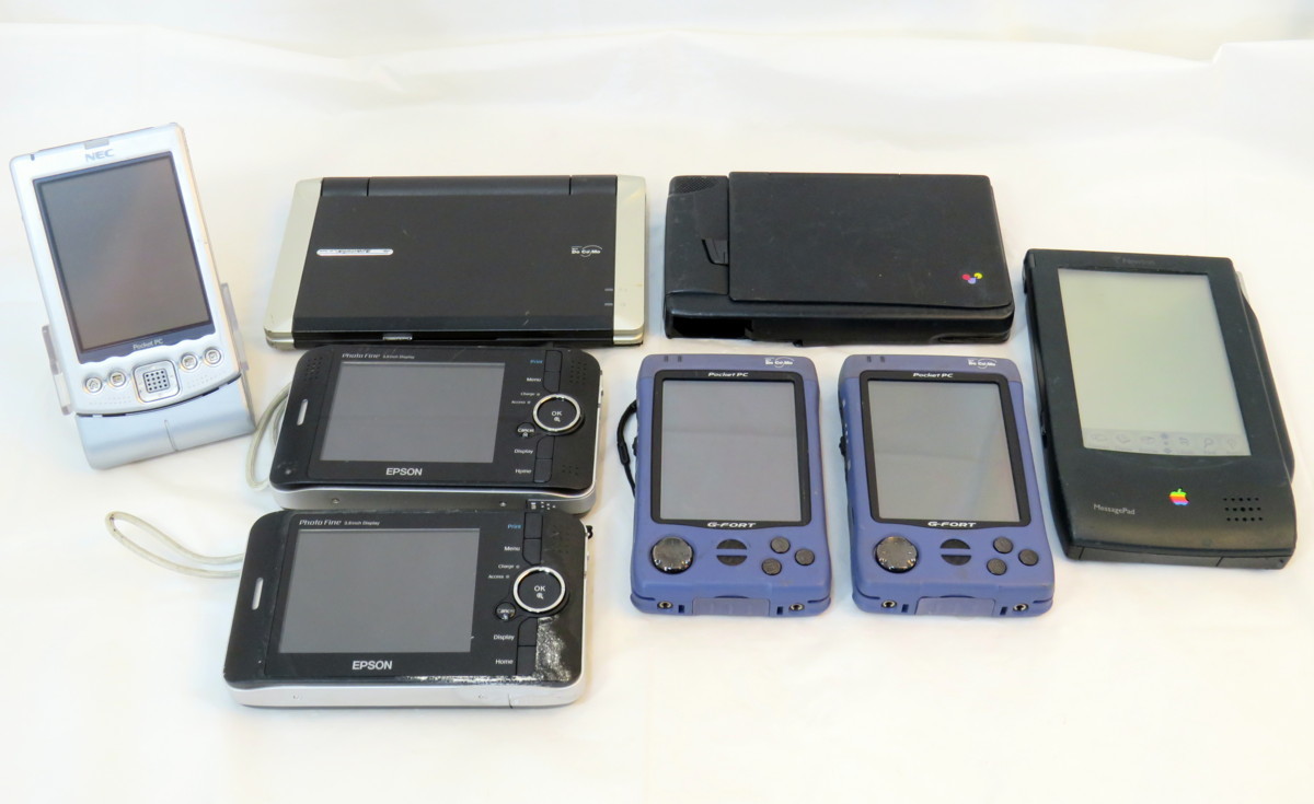 80 ジャンク Apple Newton MessagePad H1000/docomo シグマリオンⅢなど 8台セット 0711-823 ...