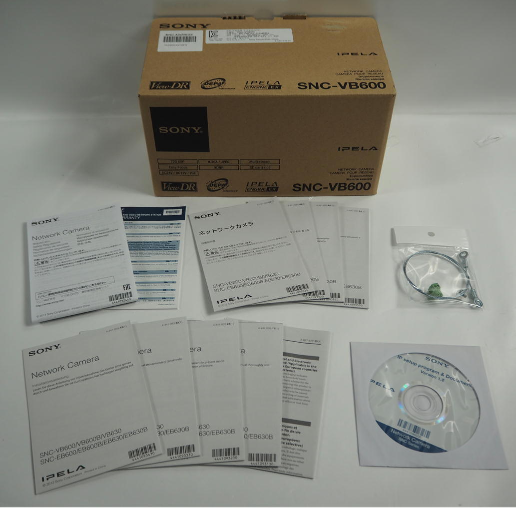 開封/ SONY ソニー ネットワークカメラ SNC-VB600 防犯カメラ(防犯カメラ)｜売買されたオークション情報、yahooの商品情報を ...