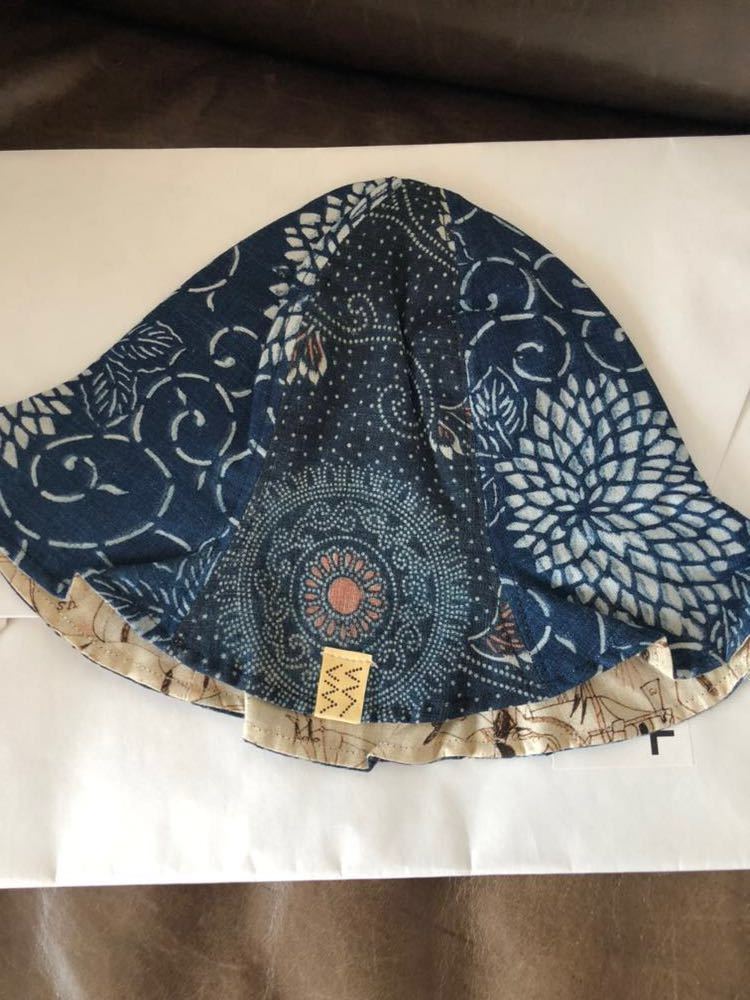 VISVIM TULIPA HAT KOFU MINI チューリップ ハット INDIGO PATTERN VIRGIL LHANO HAKAMA VIRGIL GRIZZLY(visvim ...