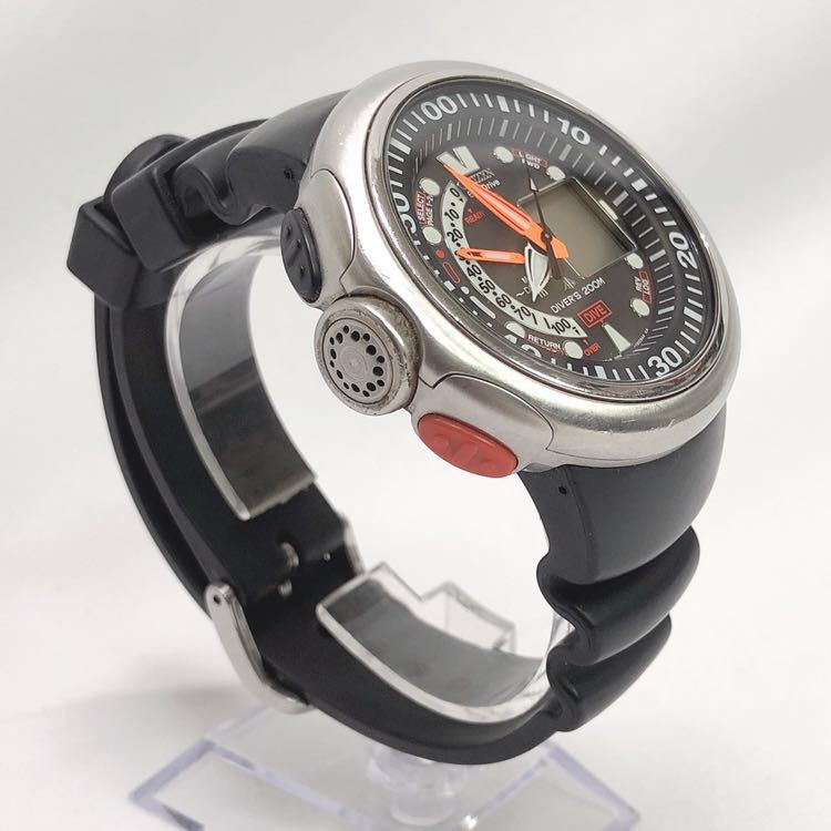 CITIZEN シチズン U100ーT009743 ソーラー メンズ プロマスター ダイバー 200M R中0715(プロマスター)｜売買されたオークション情報、yahooの商品情報を ...