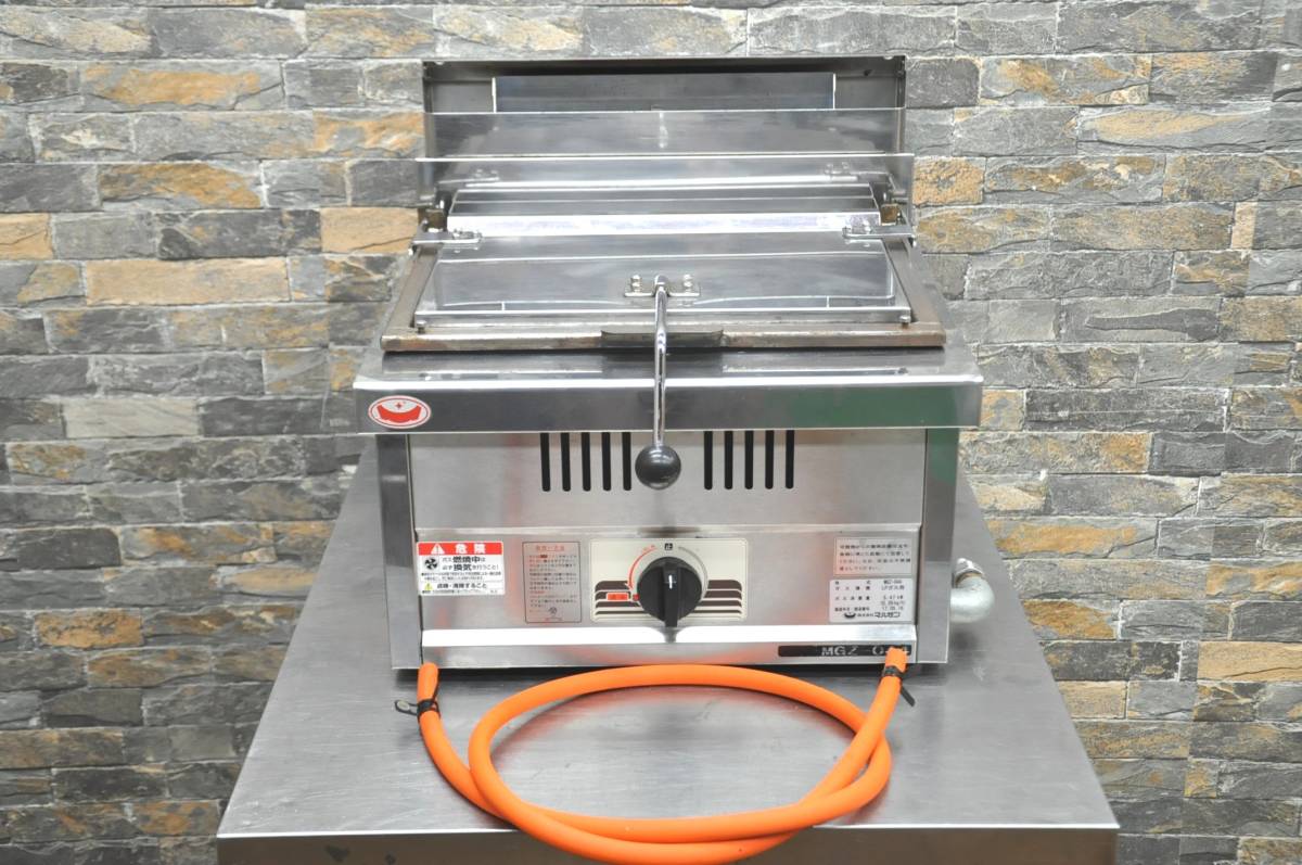 g031 MARUZEN マルゼン 餃子焼き機 MGZ-044 2017年製 LPガス プロパンガス 業務用 厨房 飲食店 店舗 中華 み(厨房機器)｜売買されたオークション情報、yahooの ...