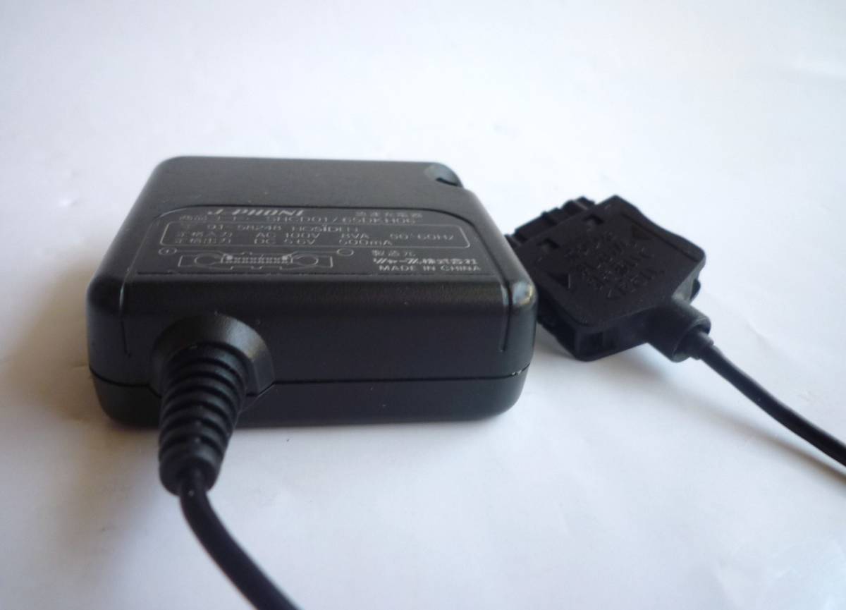 J-PHONE Vodafone ACアダプター SHCD01 65DKH06 ガラケー充電器 5.6V 500mA SHARP シャープ ...