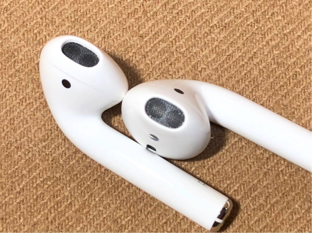 M10 Apple 純正 AirPods ワイヤレス イヤホン 第1世代 Bluetooth(イヤホン、ヘッドフォン)｜売買されたオークション ...