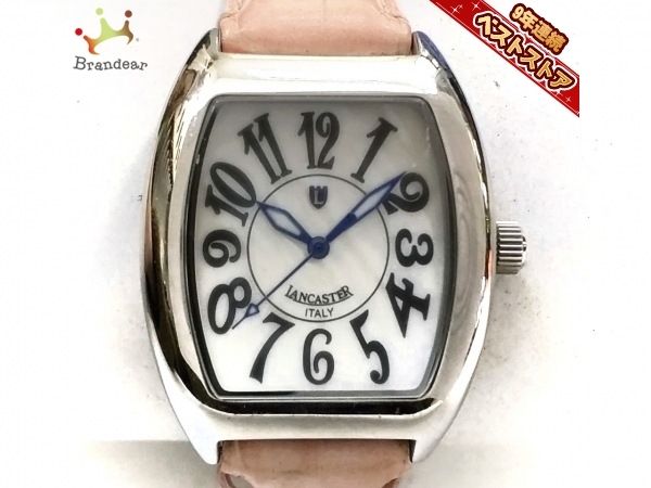 LANCASTER ランカスター 腕時計 REF.0265 レディース 革ベルト 白(ランカスター)｜売買されたオークション情報、yahooの商品情報をアーカイブ公開 - オークファン ...