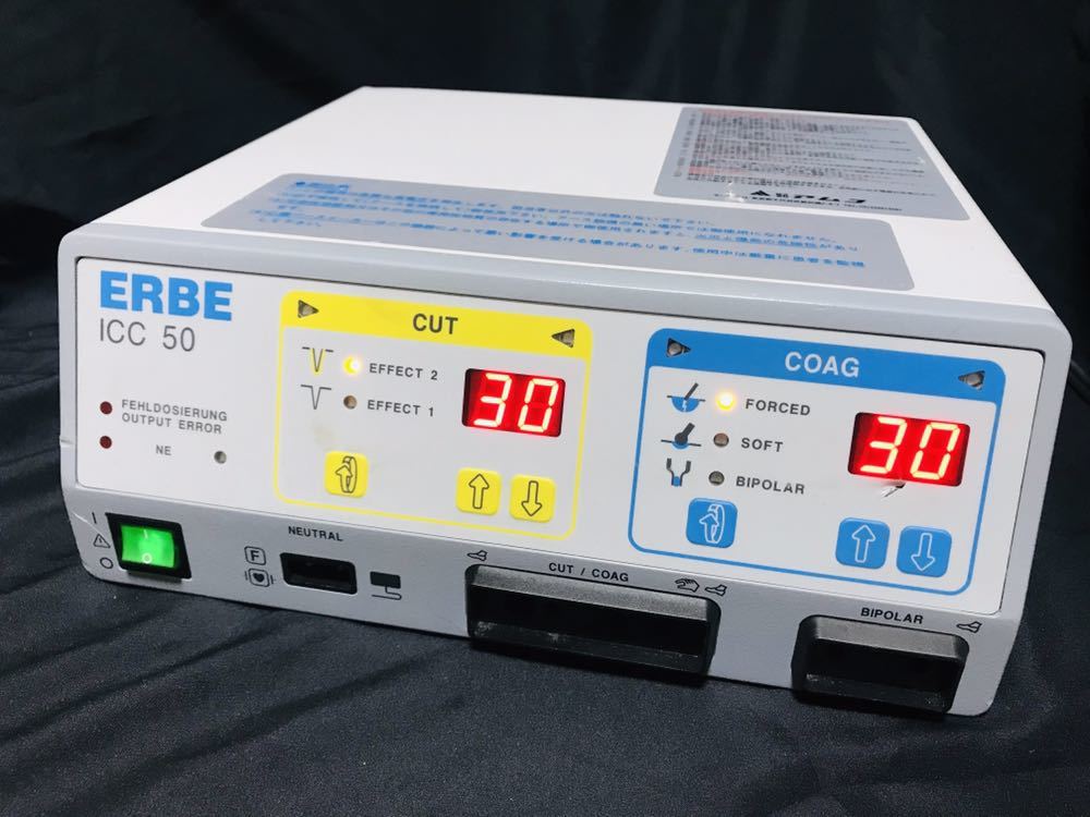 アムコ エルベ ICC50 内視鏡 超音波 診断装置 電気メス ERBE(検査、測定器)｜売買されたオークション情報、yahooの商品情報をアーカイブ公開 - オークファン（aucfan.com）