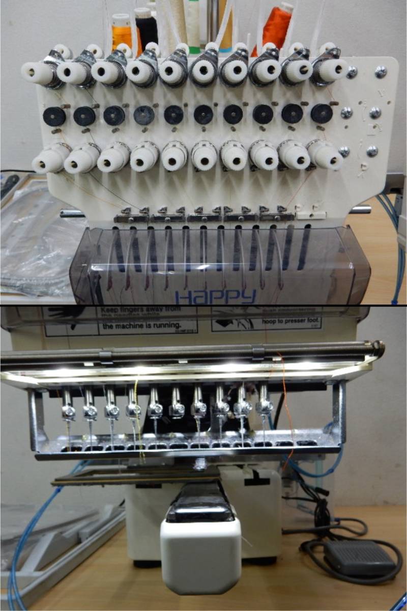 HAPPY 小型刺繍機 HCS-1201-30 業務用 引取限定(その他)｜売買されたオークション情報、yahooの商品情報をアーカイブ公開 - オークファン（aucfan.com）