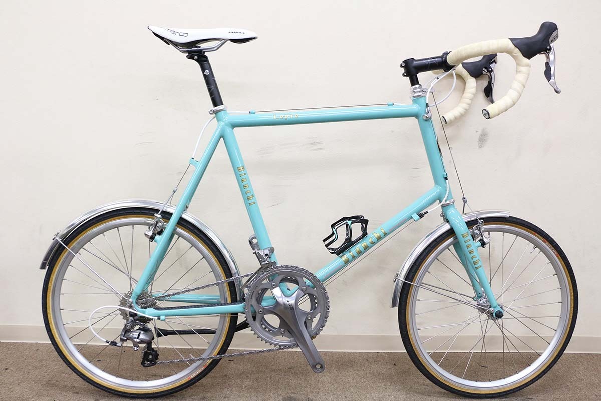 Bianchi ビアンキ minivelo 10 DROP SHIMANO 105 2X10S カスタム ミニベロ 20インチ サイズ520 ...
