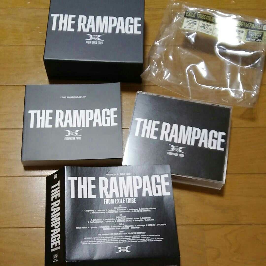 THE RAMPAGE 1st アルバム 2CD+2DVD 初回仕様 BOXケース フォトブック付き 国内正規品 品 入手困難 吉野北人 川村 ...