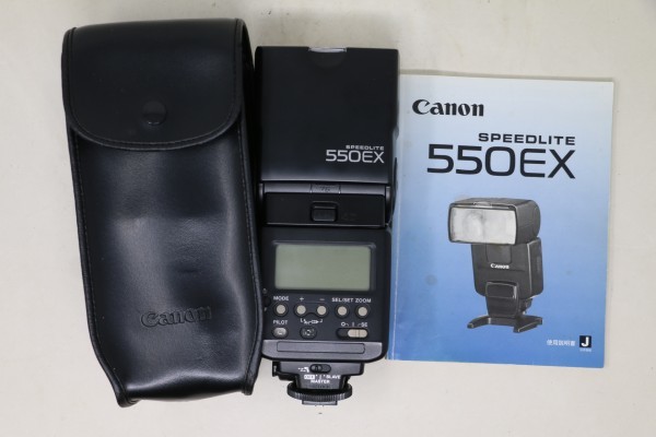 Canon スピードライト キャノン 550EX ストロボ B4655(キヤノン用)｜売買されたオークション情報、yahooの商品情報を ...