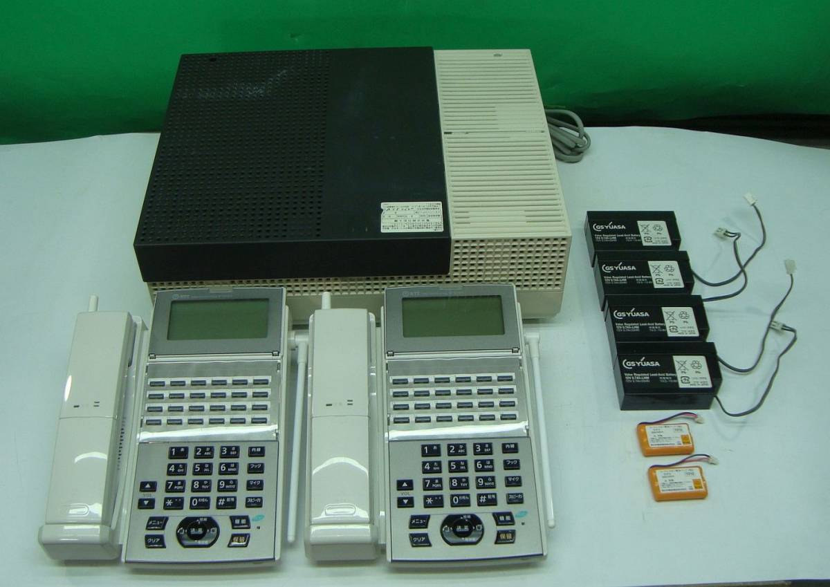 NTT 主装置NX2S-ME-1 電話機NX2- 24 CCLSTEL- 1 W x2台セット 即日発送 1週間返品保証 H19121805 ...