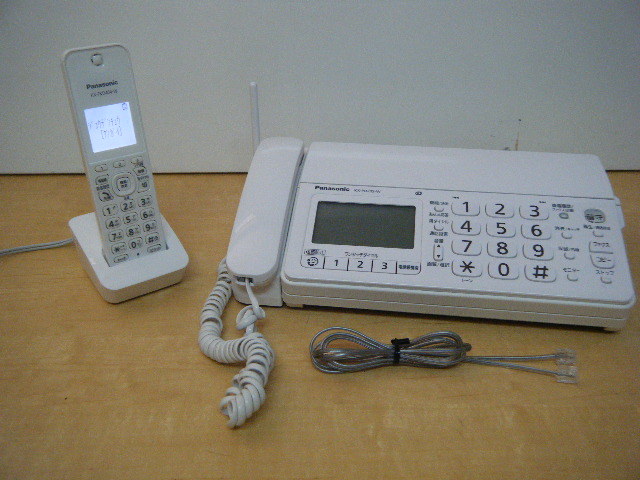 パナソニック おたっくす 本体 KX-PD205-W 品番：KX-PD250DL 子機 KX-FKD404-W ジャンク(ファクシミリホン ...