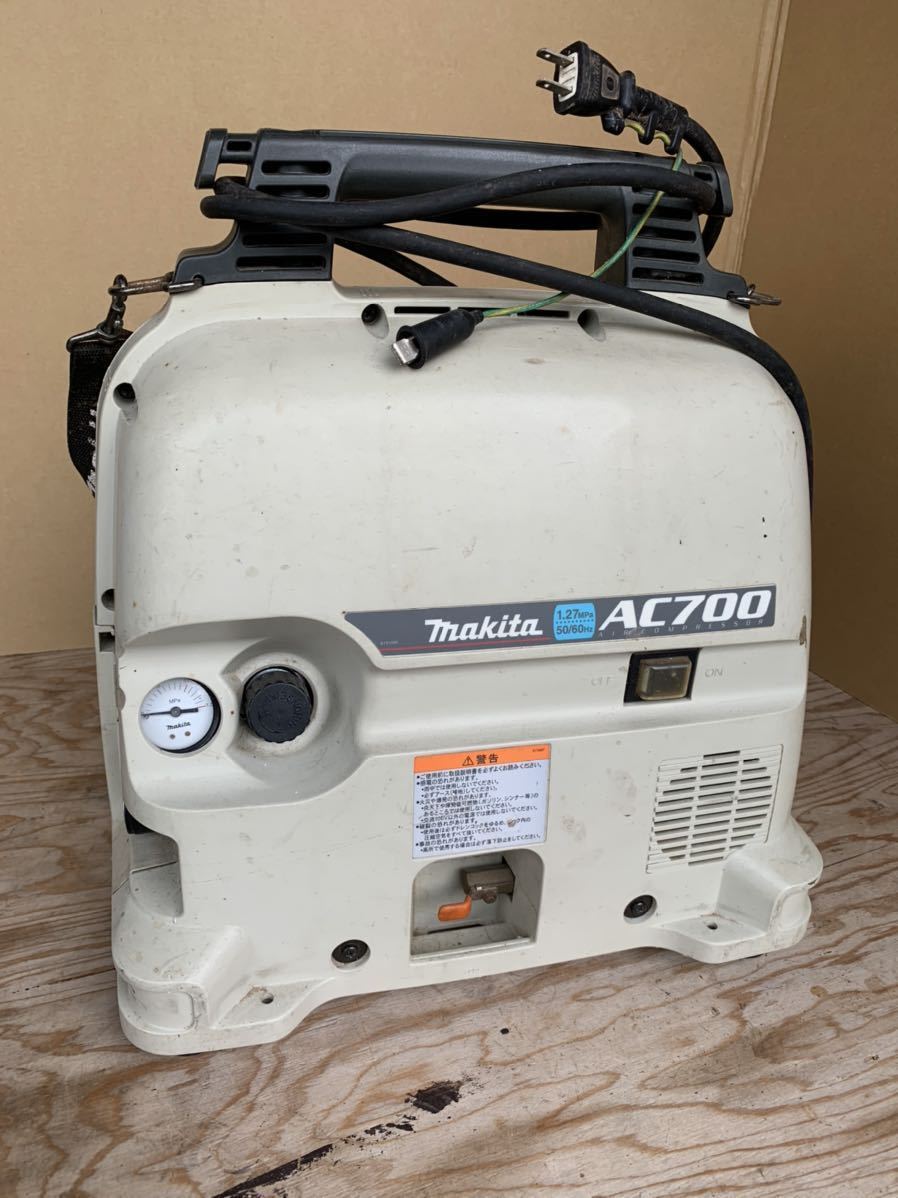 マキタコンプレッサー AC700 1.27MPa 50/60Hz 100V(コンプレッサー)｜売買されたオークション情報、yahooの商品情報 ...